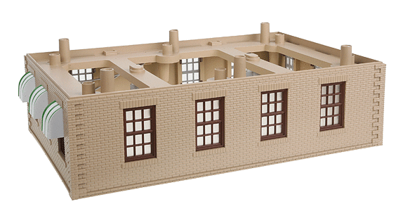 MTH - Railking Railtown Buildings: Sam's Butcher Shop - City Building ...