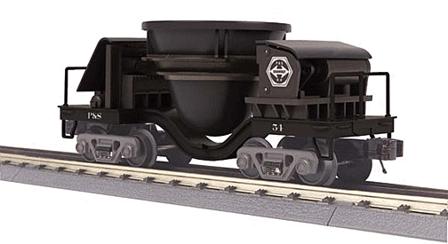 MTH - RailKing Slag Car - Pittsburgh & Shawmut - 507-3079278