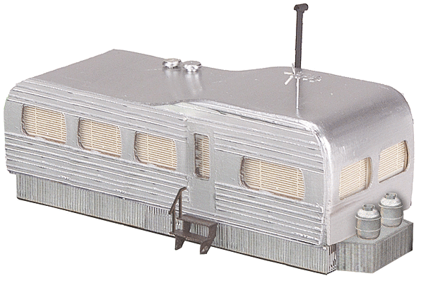 MTH - RailKing Stainless Mobile Home - 507-3090005