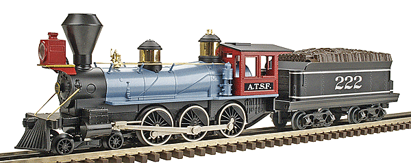 Product Spotlight RailKing 2018 O Gauge Santa Fe 4-6-0 Ten, 55% OFF