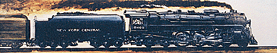 Gil Reid - Railroad Art Print - "NYC 79 MPH" (28 x 5-3/16" Image - 30 x ...