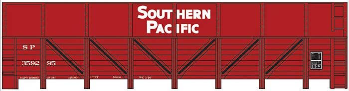 Tichy - Railroad Decal Set - Southern Pacific GS Wood Gondola Sugar ...
