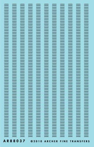 Archer - Railroad Decals - 3D Resin Louvers - 6" Wide - 108-88037