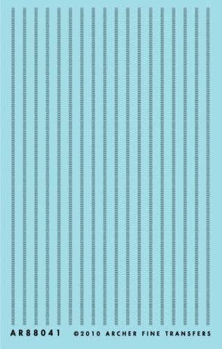 Archer - Railroad Decals - 3D Resin Louvers - 6" Wide - 108-88041