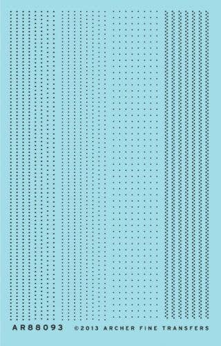 Archer - Railroad Decals - 3D Resin Rivets - Starter Set - 108-88093