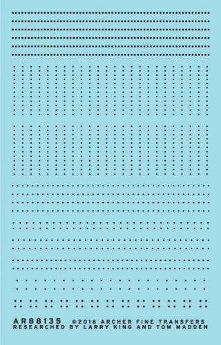 Archer - Railroad Decals - 3D Resin Rivets - Pullman Car Rivet Set ...