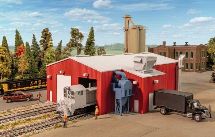 Walthers - Railroad Paint Shop - Kit - 933-3909