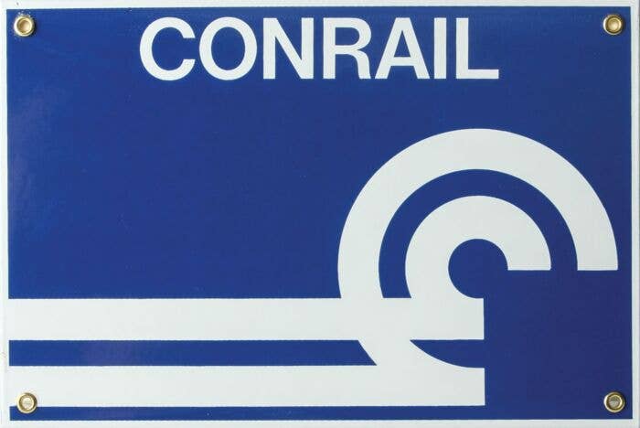 Phil Derrig Designs - Railroad Sign - Conrail - 234-240