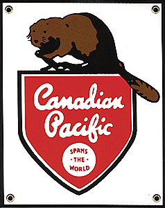 Phil Derrig Designs - Railroad Sign - Canadian Pacific (Original Beaver ...