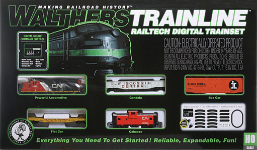 Walthers - RailTech Train Set - Sound & DCC - Canadian National - 931-891