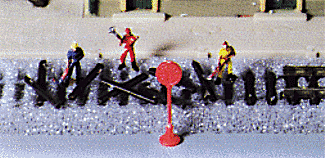 Noch - Railway Workers Scene - Includes 3 Figures, Railroad Ties ...