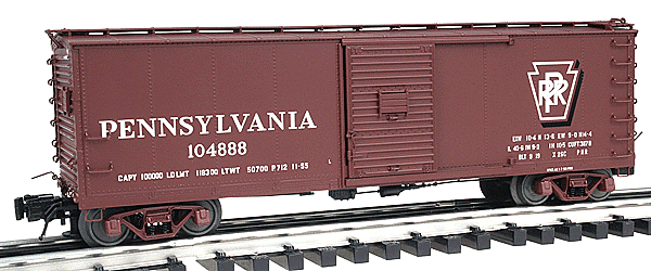 Atlas O - Re-Built USRA Steel Boxcar - 3-Rail - Pennsylvania (Shadow ...