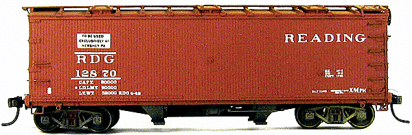 Funaro - Reading XMph 36' Wood Covered Hopper - Kit (Resin) - With K ...