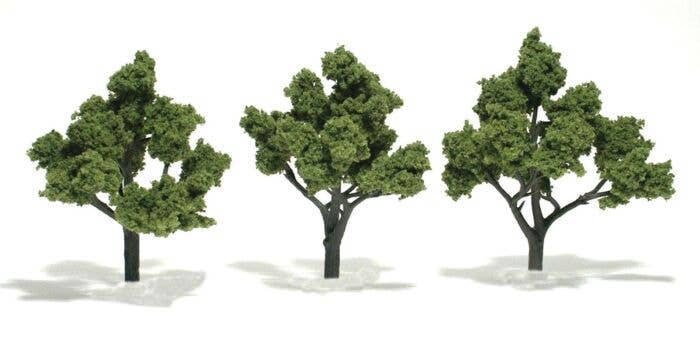 Woodland - Ready-Made "Realistic Trees" - Deciduous - 4 to 5" 10.2 to ...