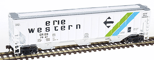 Athearn - Ready-To-Roll(tm) 54' Pullman Standard 3-Bay Covered Hopper ...