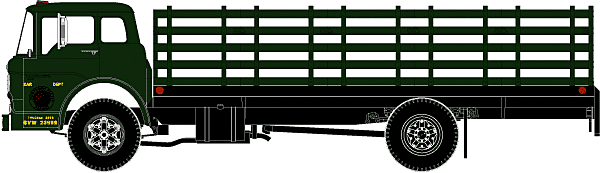 Athearn - Ready-to-Roll(TM) American Trucks - Ford "C" Cabover Stake ...