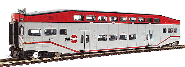 Athearn - Ready-To-Roll(TM) Bombardier Bi-Level Commuter Cab Car ...