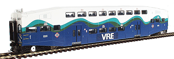 Athearn - Ready-To-Roll(TM) Bombardier Bi-Level Commuter Cab Car ...