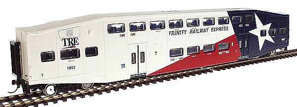 Trinity Rail Bi Level Trains