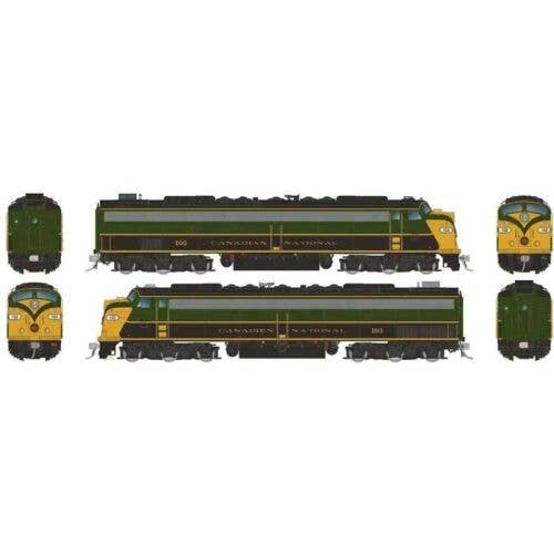 Rapido - Rebuilt EMD E8A-E8A with Head-End Power HEP Set - Standard DC ...