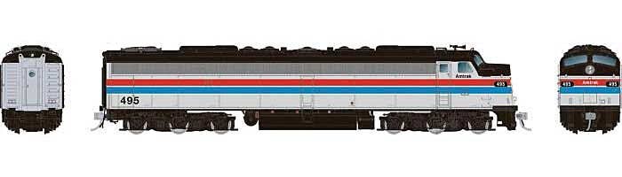 Rapido - Rebuilt EMD E8A with Head-End Power HEP - LokSound & DCC ...