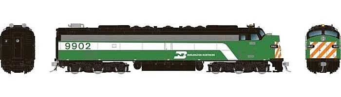Rapido - Rebuilt EMD E8A with Head-End Power HEP - Standard DC ...