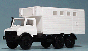Roco - Recreational Equipment - Unimog Camper (white) - 625-1737