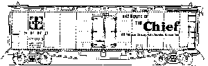 Intermount - Reefer Car ATSF - The Chief RR-23 Ship & Travel ATSF ...
