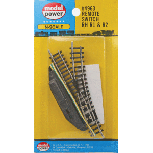 Model Pwr - Remote Turnout, Radius 1 & 2 - Right Hand - 490-4963