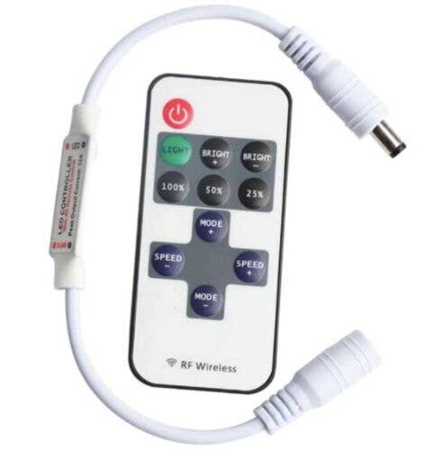 Dwarvin - RFCNTRLR RF Lamplighter Remote Controller for Fiber Lighting ...