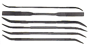 Gyros - Riffler Set - 6-Piece Set, Single & Double Cut - 321-4901488