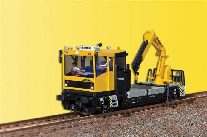 Viessmann - Robel 54.22 Railway Maintenance Vehicle w/Crane - 3-Rail AC ...