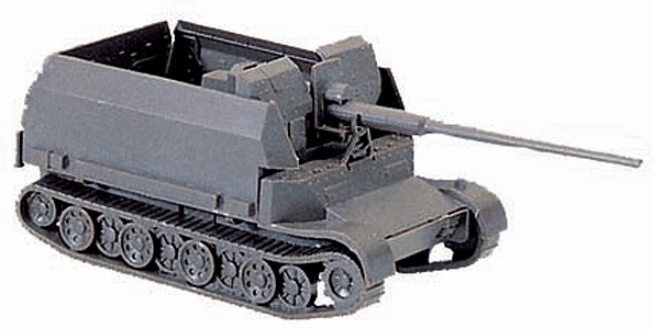 Herpa - Roco Mini-Tanks Former German Army WWII - Artillery - 88mm Anti ...