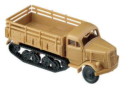 Herpa - Roco Mini-Tanks Former German Army WWII - Half-Tracks - Opel ...