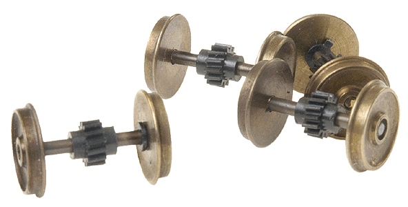 NWSL - ROCO/Model Power RF-16 Nickel Silver Wheelsets - HO 40"/88 - 53 ...