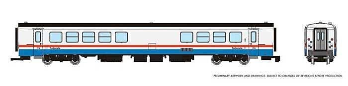 Rapido - Rohr RTL Turboliner Snack Bar Coach - Ready to Run - Amtrak ...