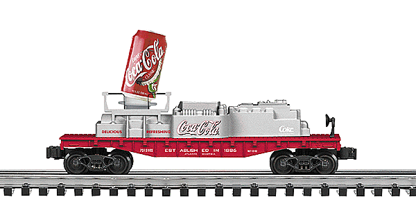 K-Line - Rotating Can Car - Coca-Cola - 401-7215102