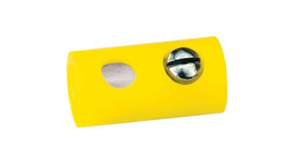 Brawa - Round Sockets - Yellow - 186-3041