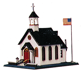 Life-Like - Rural Chapel - Kit - 433-7464