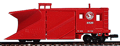 Walthers - Russell Snow Plow - Great Northern (red) - 932-8503