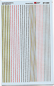 Microscale - Safety Stripe Decal Set - 3 & 5" Angled Safety Stripes ...