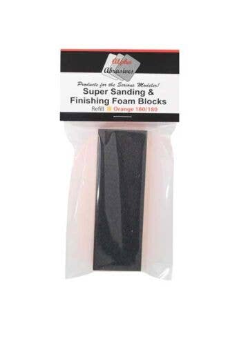 Profile - Sanding Foam Block - Orange - 180 Grit - 232-1003