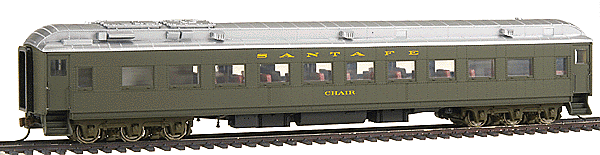 Walthers - Santa Fe-Style Heavyweight 70' Coach (Chair Car) - Santa Fe ...
