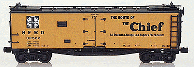 Intermount - Santa Fe 40' Steel Ice Reefer - Ready to Run - Santa Fe ...