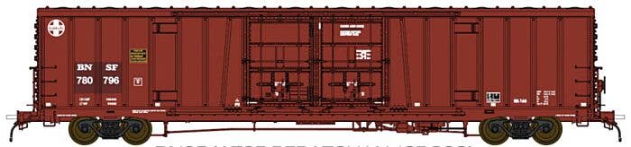 BLMA - Santa Fe Class BX-166 60' Beer Boxcar - Ready to Run ...