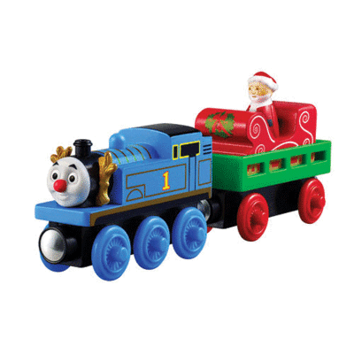 Fisher-Pri - Santa's Little Engine Set - Thomas & Friends(TM) Wooden ...
