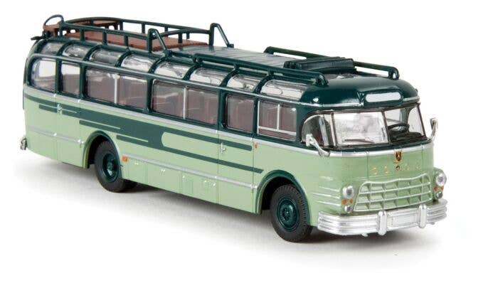 Brekina - Saurer 5 GVF-U Intercity Bus - Assembled - Starline - 2-Tone ...