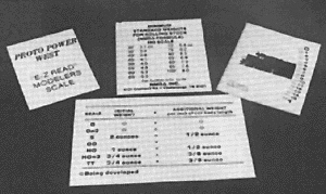 A Line - Scale Label Set - 116-13111