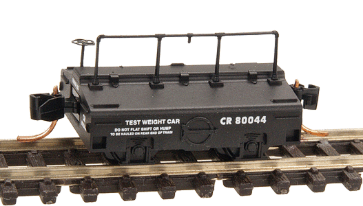 MicroTrain - Scale Test Car - Conrail #80044 (black w/white Lettering ...