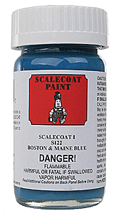 Scalecoat - Scalecoat I Railroad Paint - 2oz 59.1mL - Boston & Maine ...